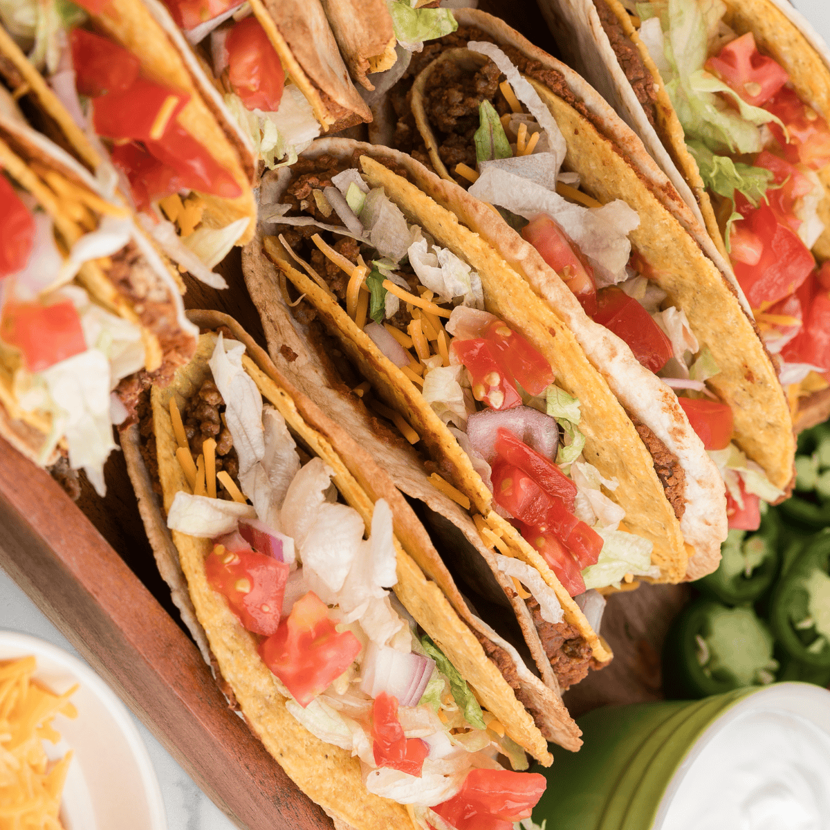 Copycat Taco Bell Double Decker Taco Recipe - Fork To Spoon