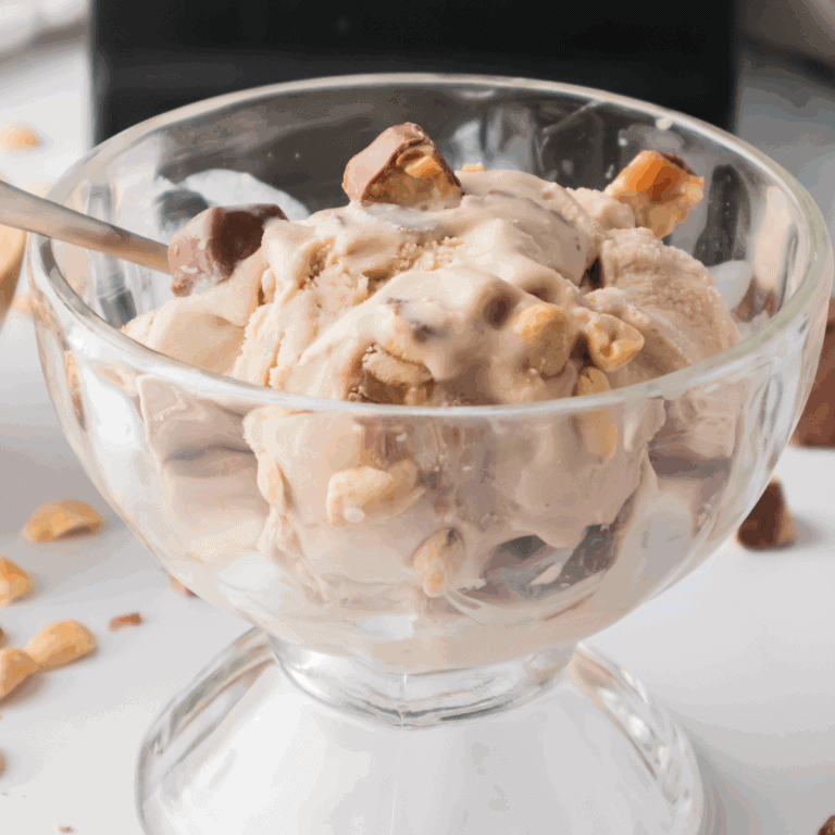 Ninja Creami Dairy Queen Snickers Blizzard Copycat Recipe - Fork To Spoon
