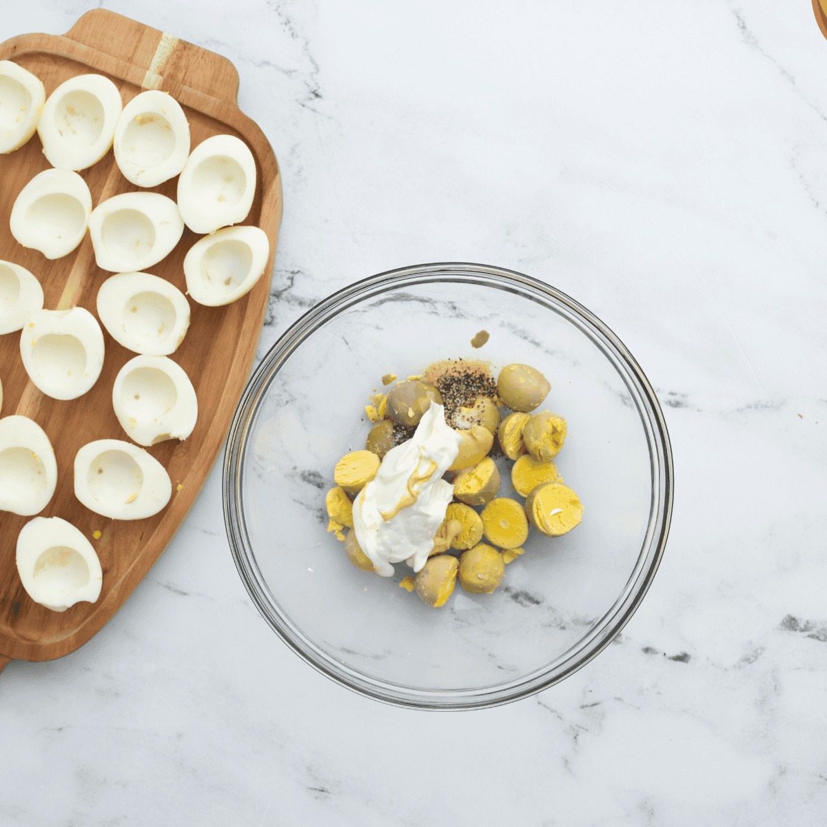 Gluten Free Deviled Eggs - Fork To Spoon