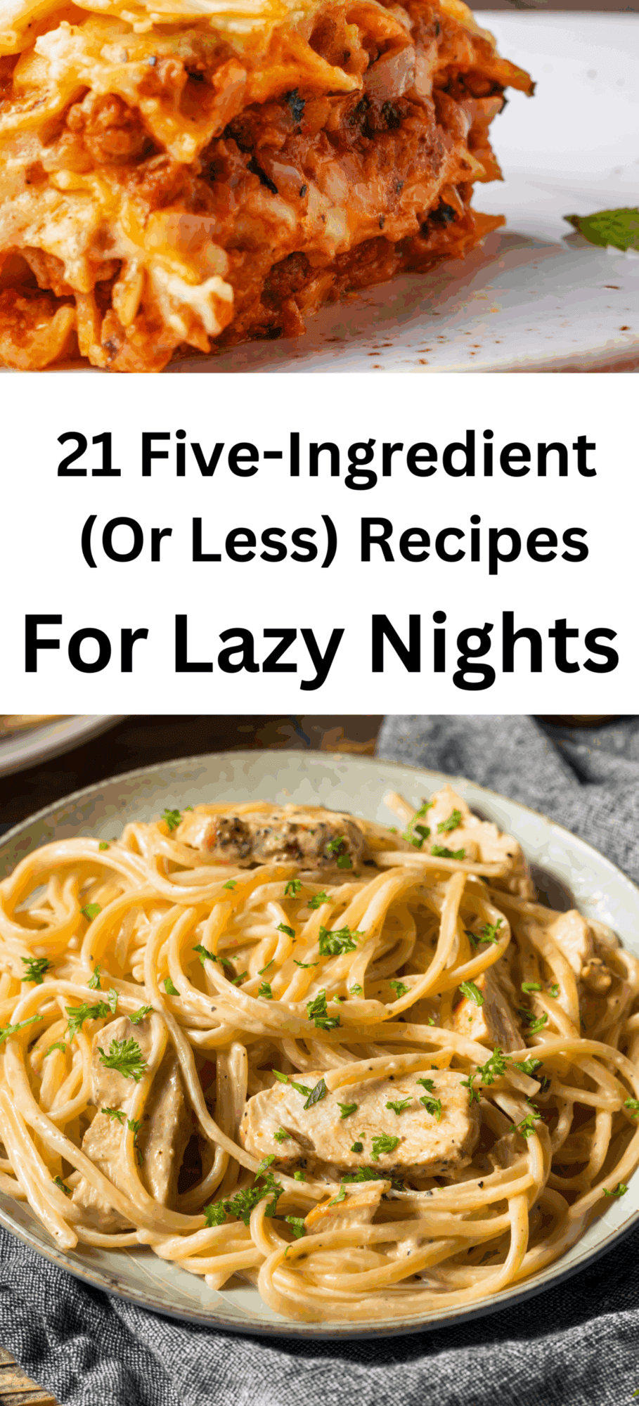 21 5-Ingredient (Or Less) Recipes - Fork To Spoon