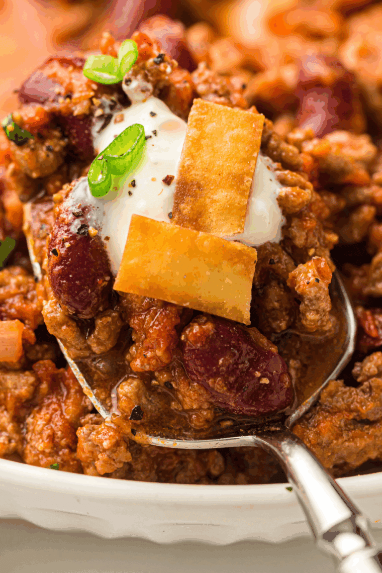 Copycat Tim Hortons Chili Recipe - Fork To Spoon