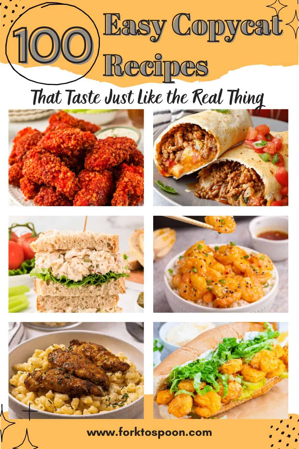 100+ Best Copycat Recipes from Your Favorite Restaurants - Fork To Spoon