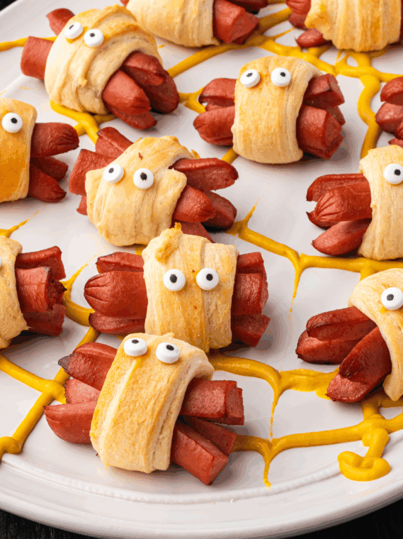 Easy Halloween Spider Hot Dogs - Fork To Spoon