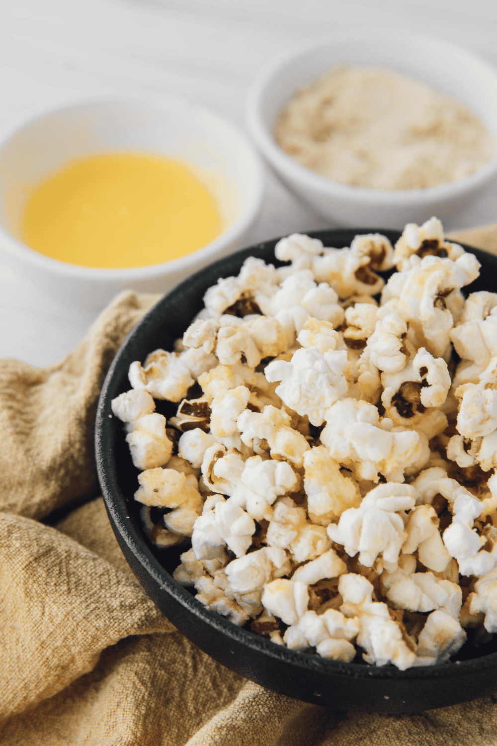 Easy Cast Iron Popcorn - Fork To Spoon
