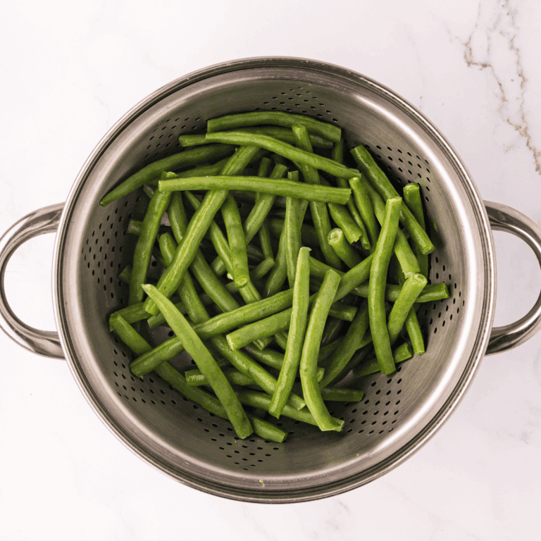 Easy Cast Iron Skillet Green Beans - Fork To Spoon