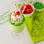 Ninja Creami Grinch Milkshake - Fork To Spoon