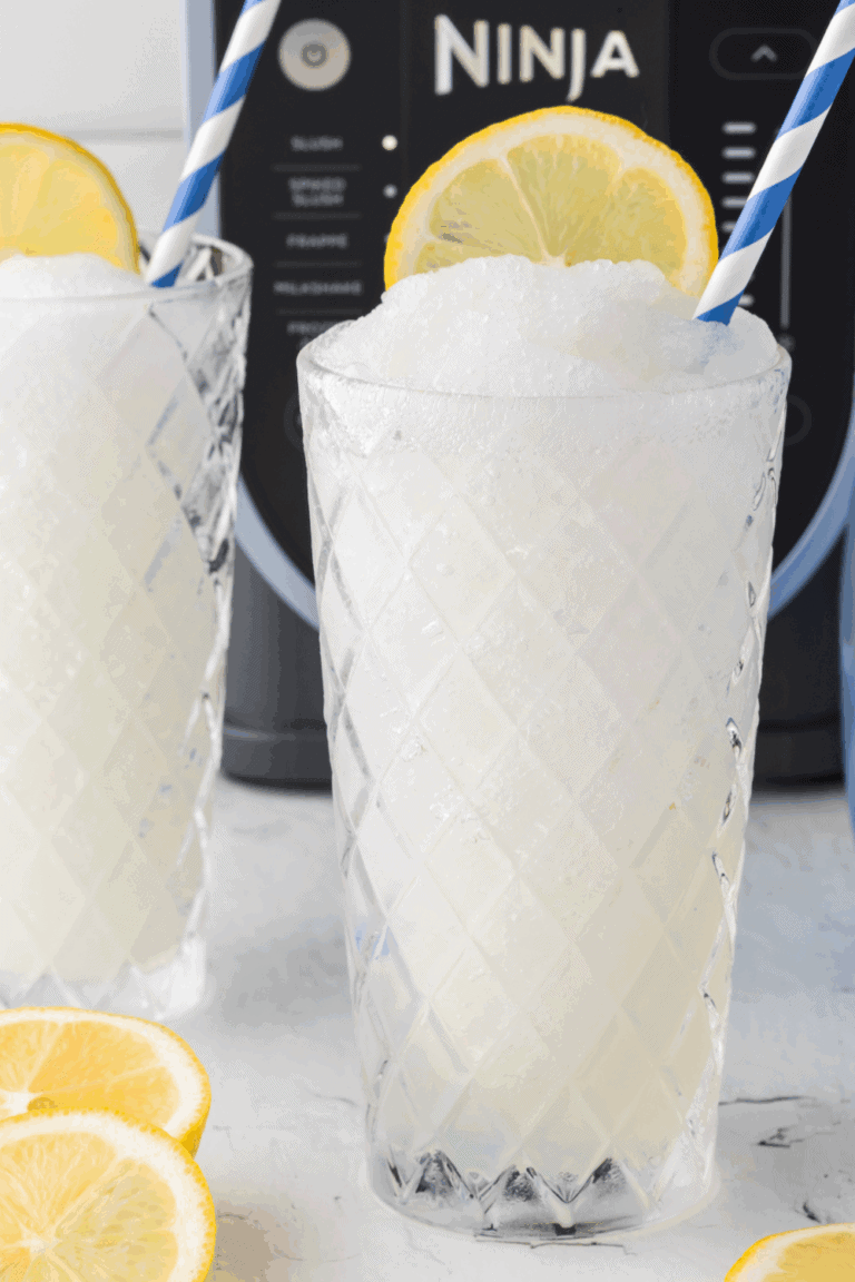 Ninja Slushi Frosted Lemonade - Fork To Spoon