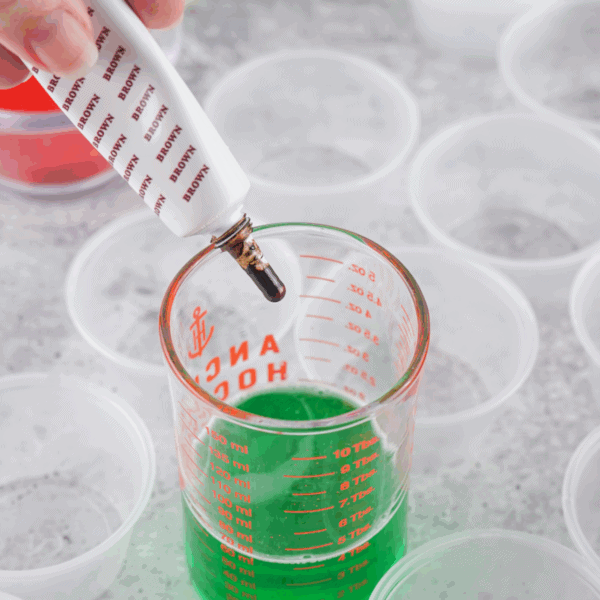 Sparkling Christmas Tree Jello Shots Recipe - Fork To Spoon