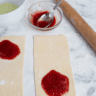 Easy Air Fryer Raspberry Pop Tarts - Fork To Spoon