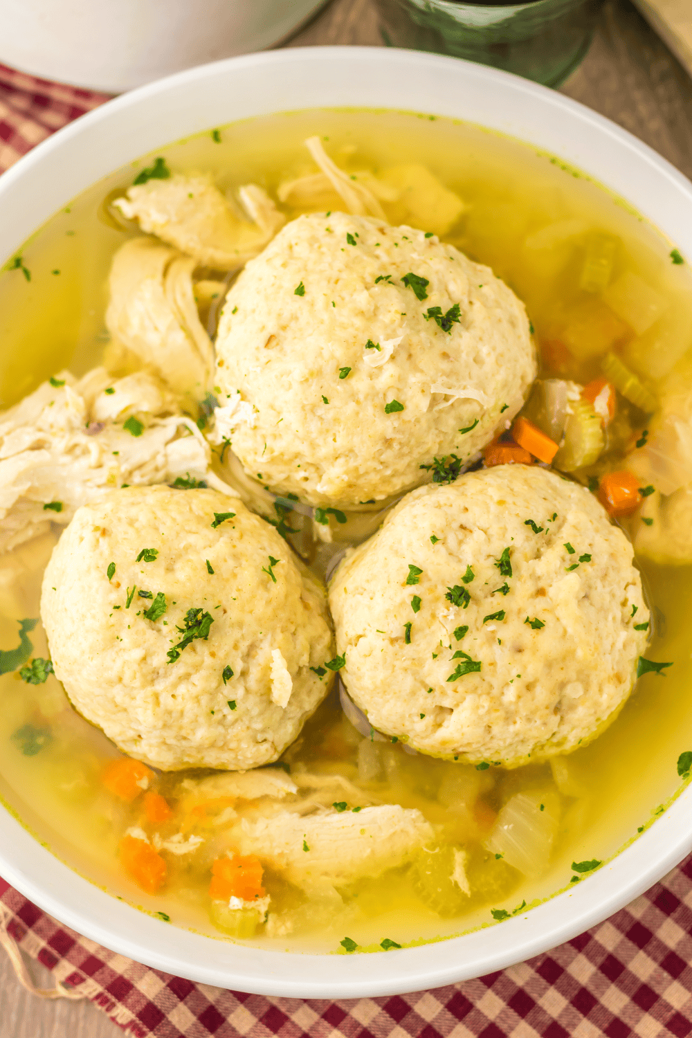Easy Slow Cooker Matzo Ball Soup Recipe - Fork To Spoon