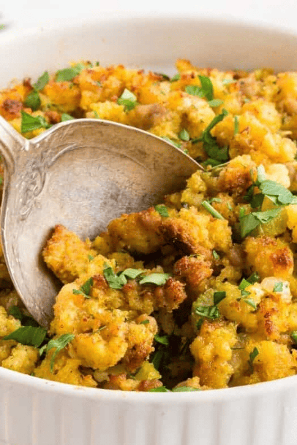 Ina Garten's Cornbread Stuffing - Fork To Spoon