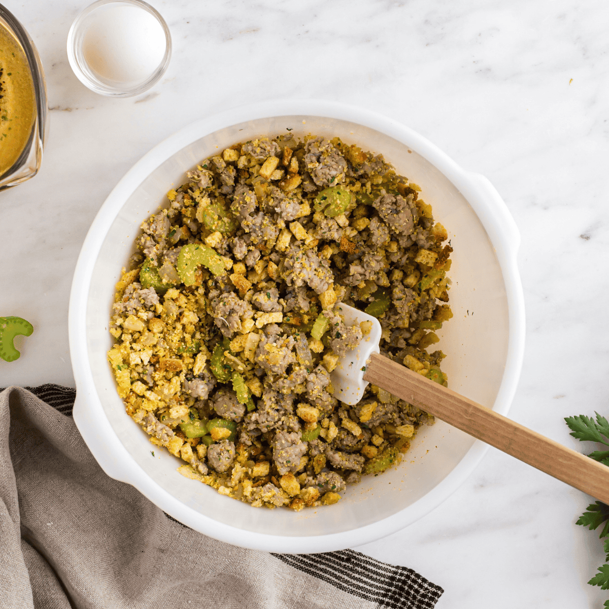 Ina Garten's Cornbread Stuffing - Fork To Spoon