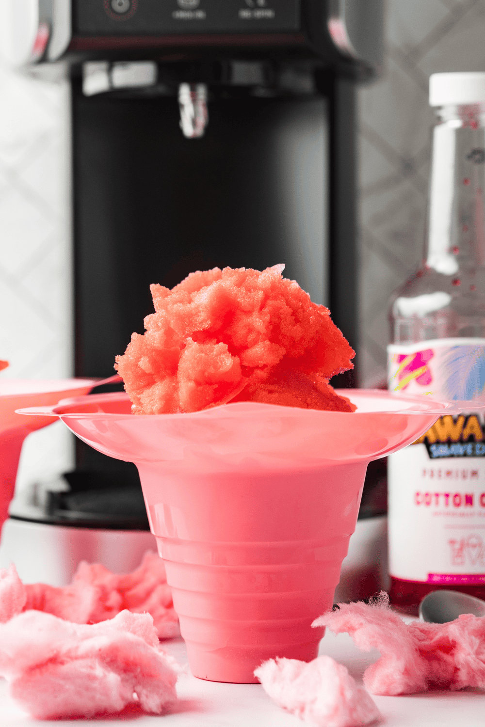 Ninja Creami Cotton Candy Italian Ice - Fork To Spoon