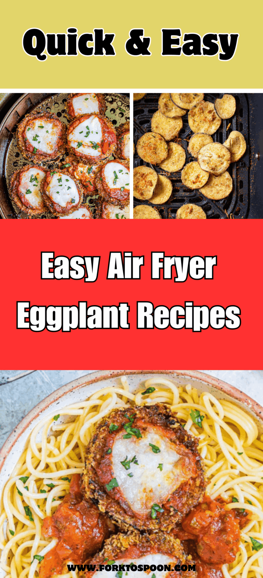 Easy Air fryer Eggplant Recipes - Fork To Spoon