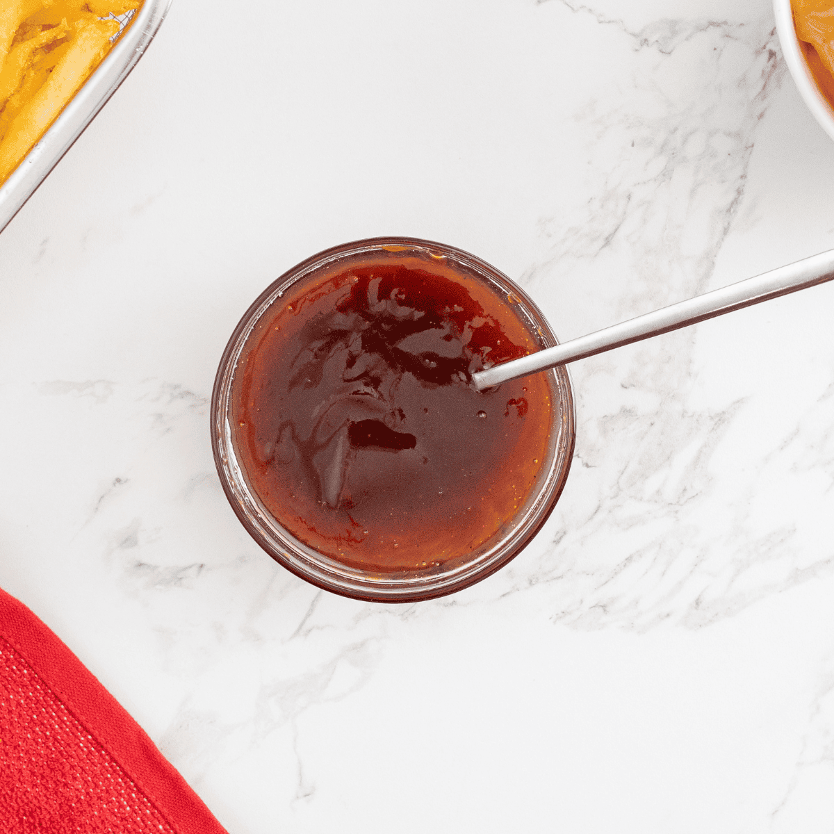 Easy Hot Honey BBQ Sauce Recipe - Fork To Spoon
