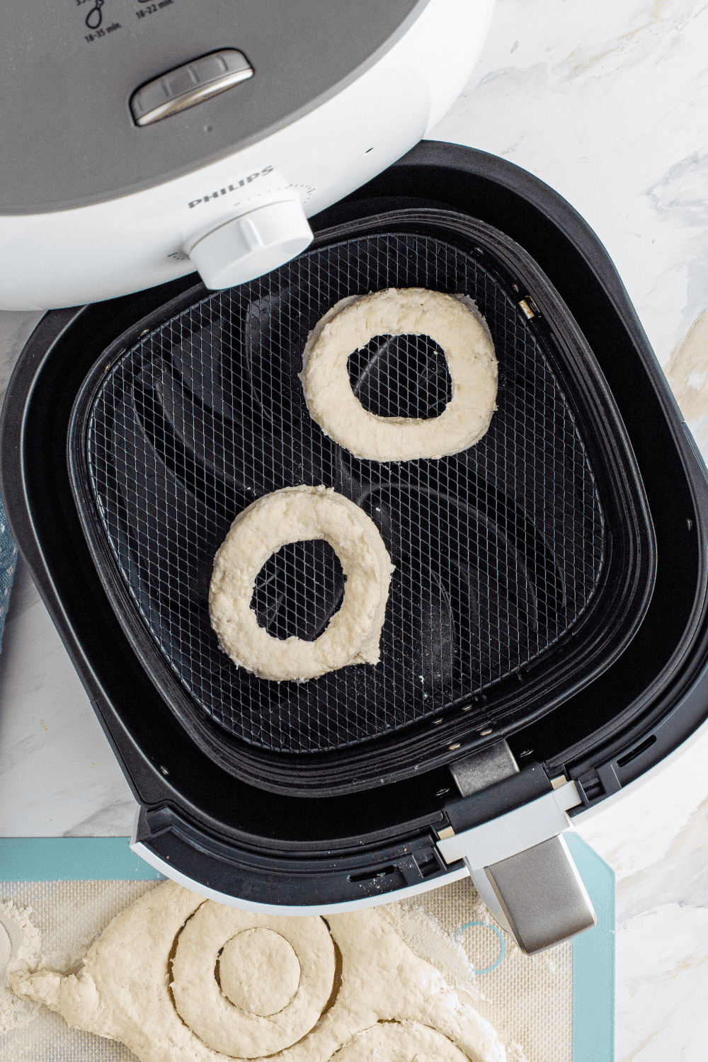 Foolproof Air Fryer Sourdough Discard Donuts - Fork To Spoon