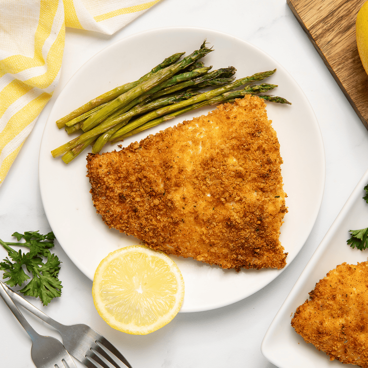 Easy Air Fryer Panko Crusted Red Snapper - Fork To Spoon
