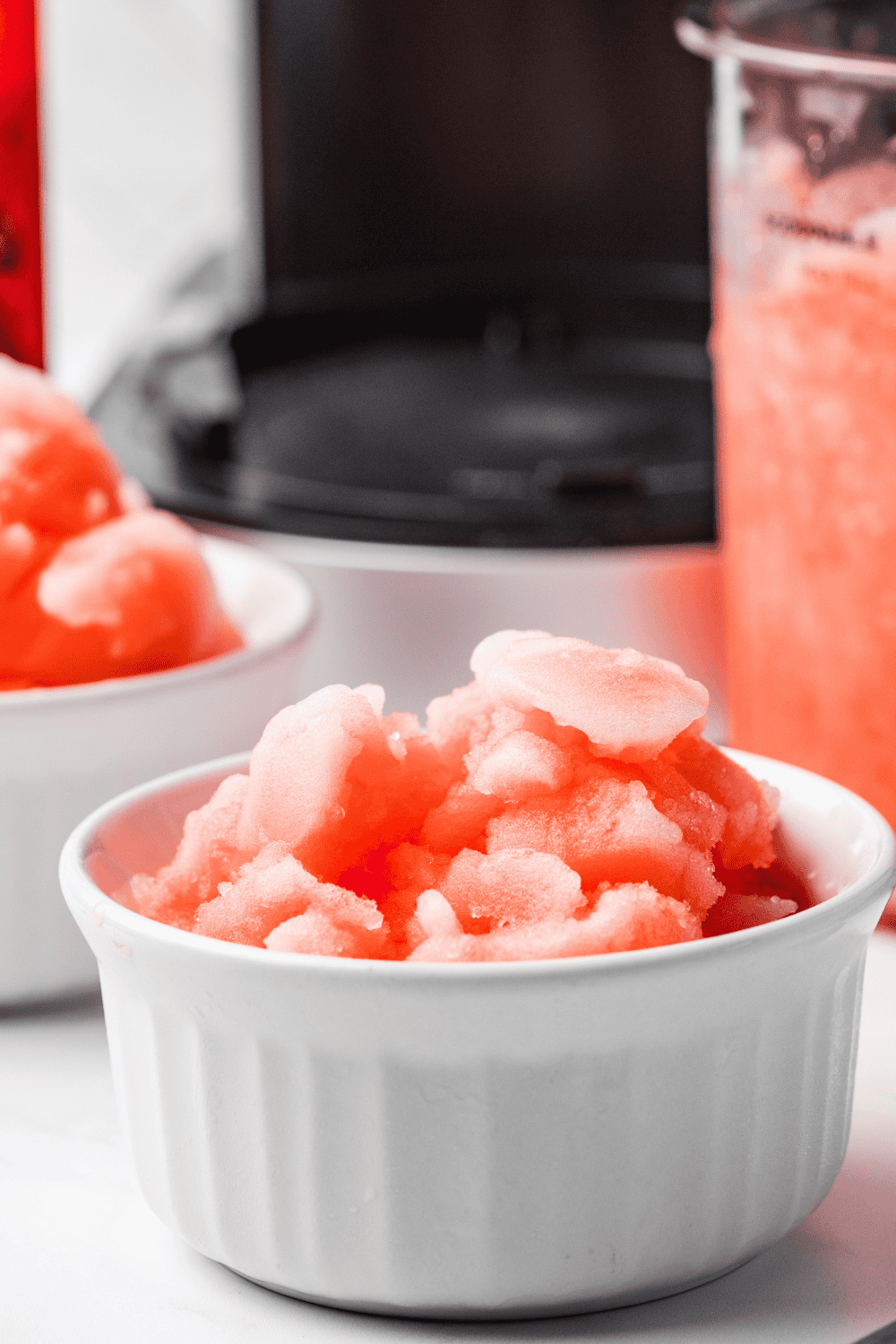 Easy Ninja Creami Cherry Italian Ice - Fork To Spoon