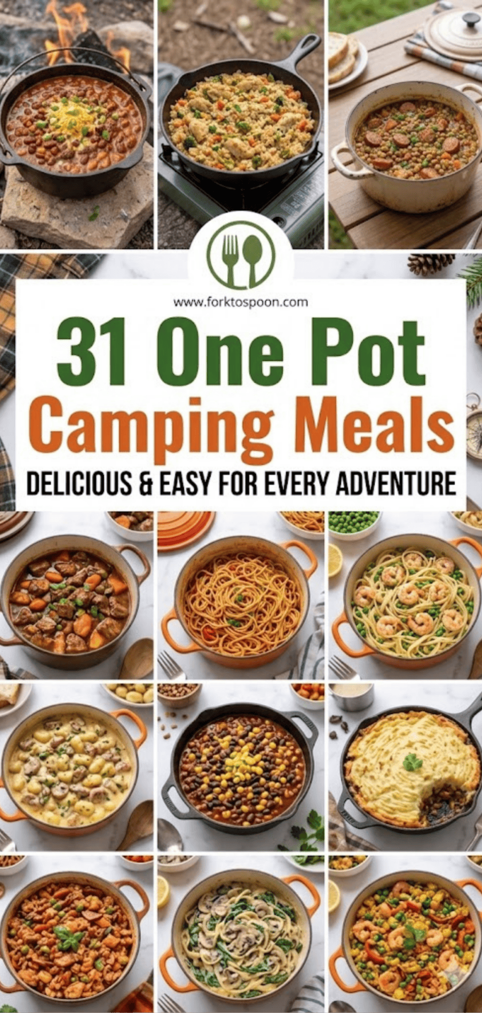 31 One Pot Camping Meals - Fork To Spoon