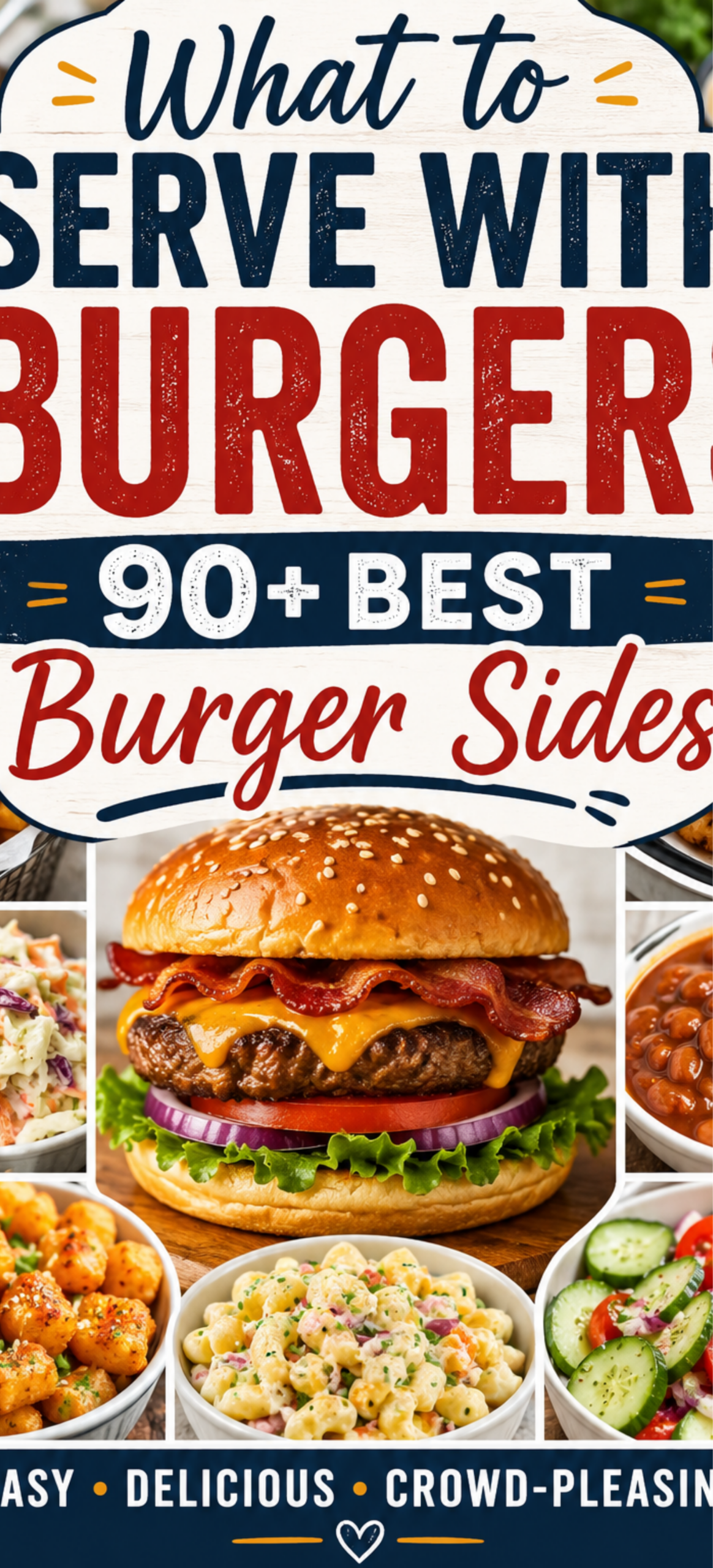 What to Serve With Burgers: 90+ Best Burger Sides - Fork To Spoon