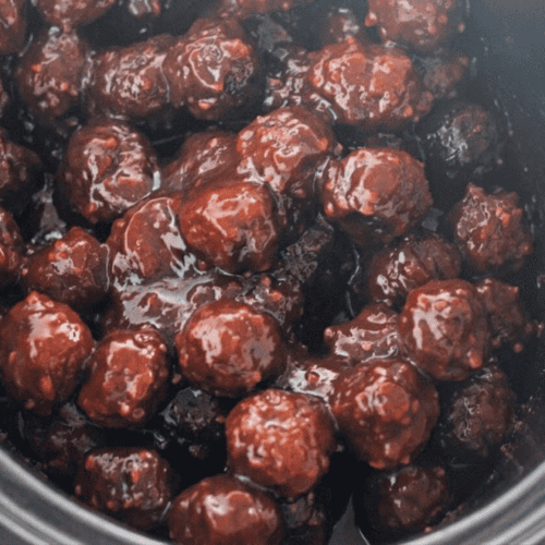 Crockpot Jack Daniel's Meatballs (Easy Appetizer) - Fork To Spoon